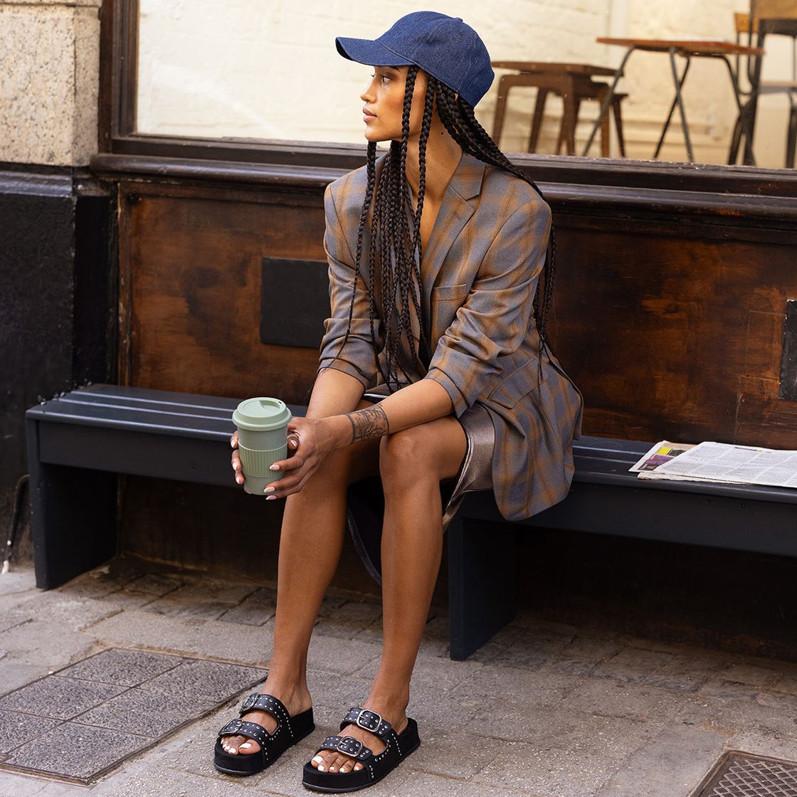 Paul Green 6168-007 Sandaletten in schwarz online kaufen